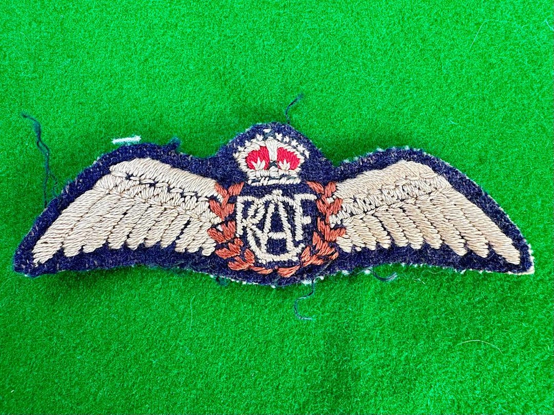 Vintage Royal Canadian Air Force RCAF Pilots Wings Patch - Etsy