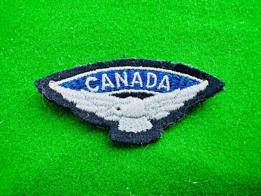 Vintage RCAF Shoulder Flash Patch - Etsy