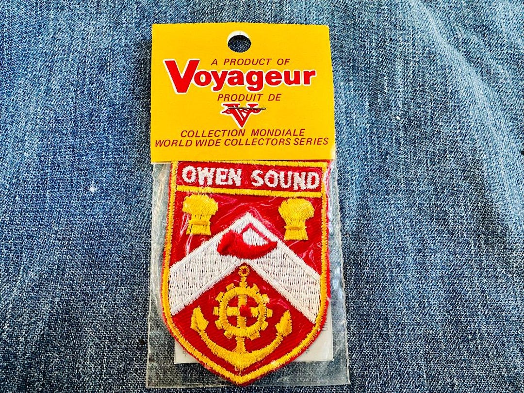 Vintage Souvenir Patch Owen Sound Ontario Canada NOS - Etsy