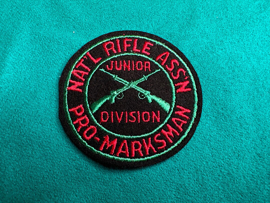 National Rifle Association Pro-marksman Junior Division Patch - Etsy