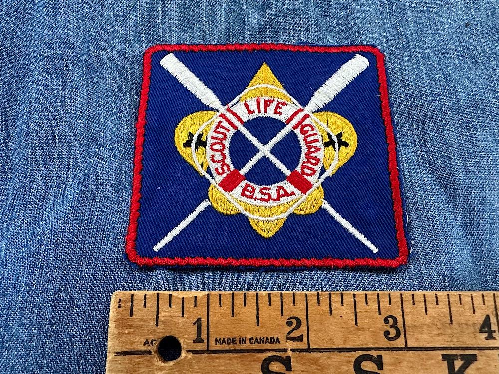 Vintage Boy Scout Life Guard BSA Badge Crest Award Patch - Etsy