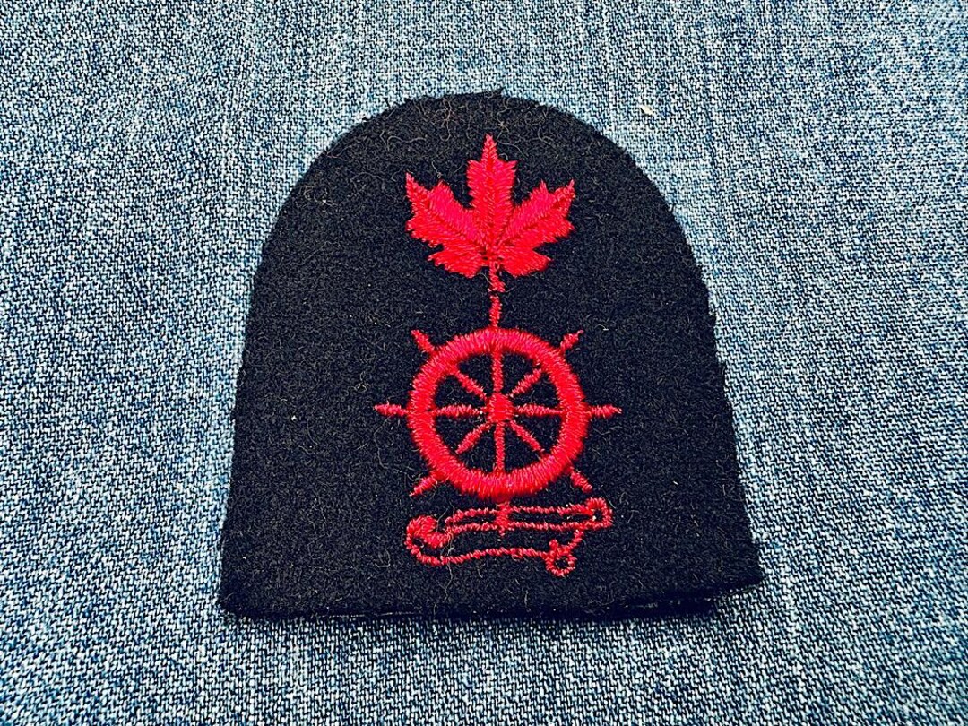 Vintage RCN Royal Canadian Navy Boatswain Crest Patch - Etsy