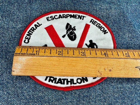 1994 Central Escarpment Region Triathlon Patch Badge … - Gem