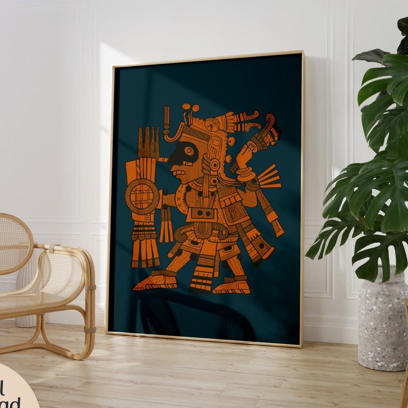 Aztec Wall Art - Etsy