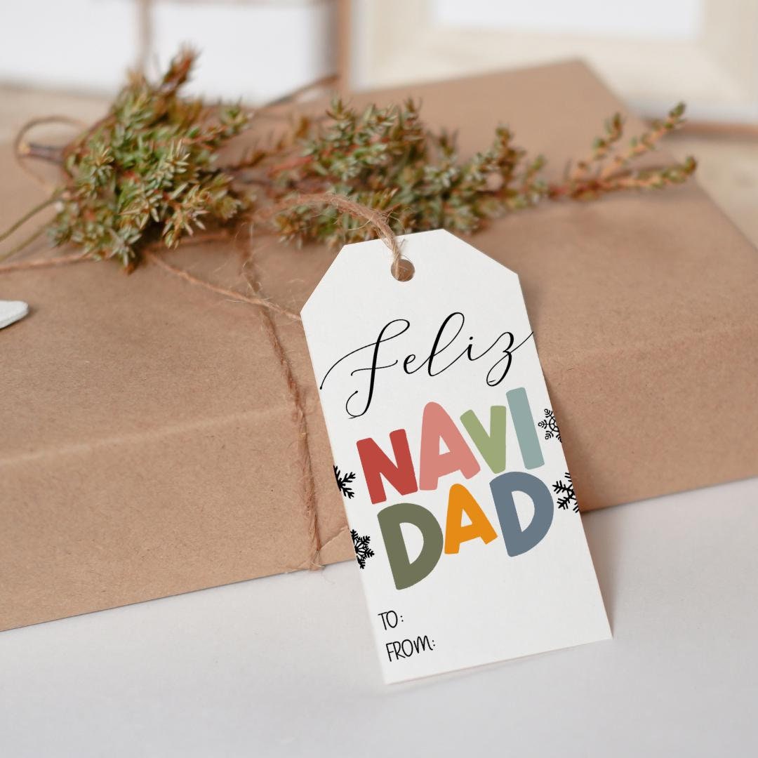 Feliz Navidad Gift Tags: Mexican Christmas Printable (PDF) - Etsy