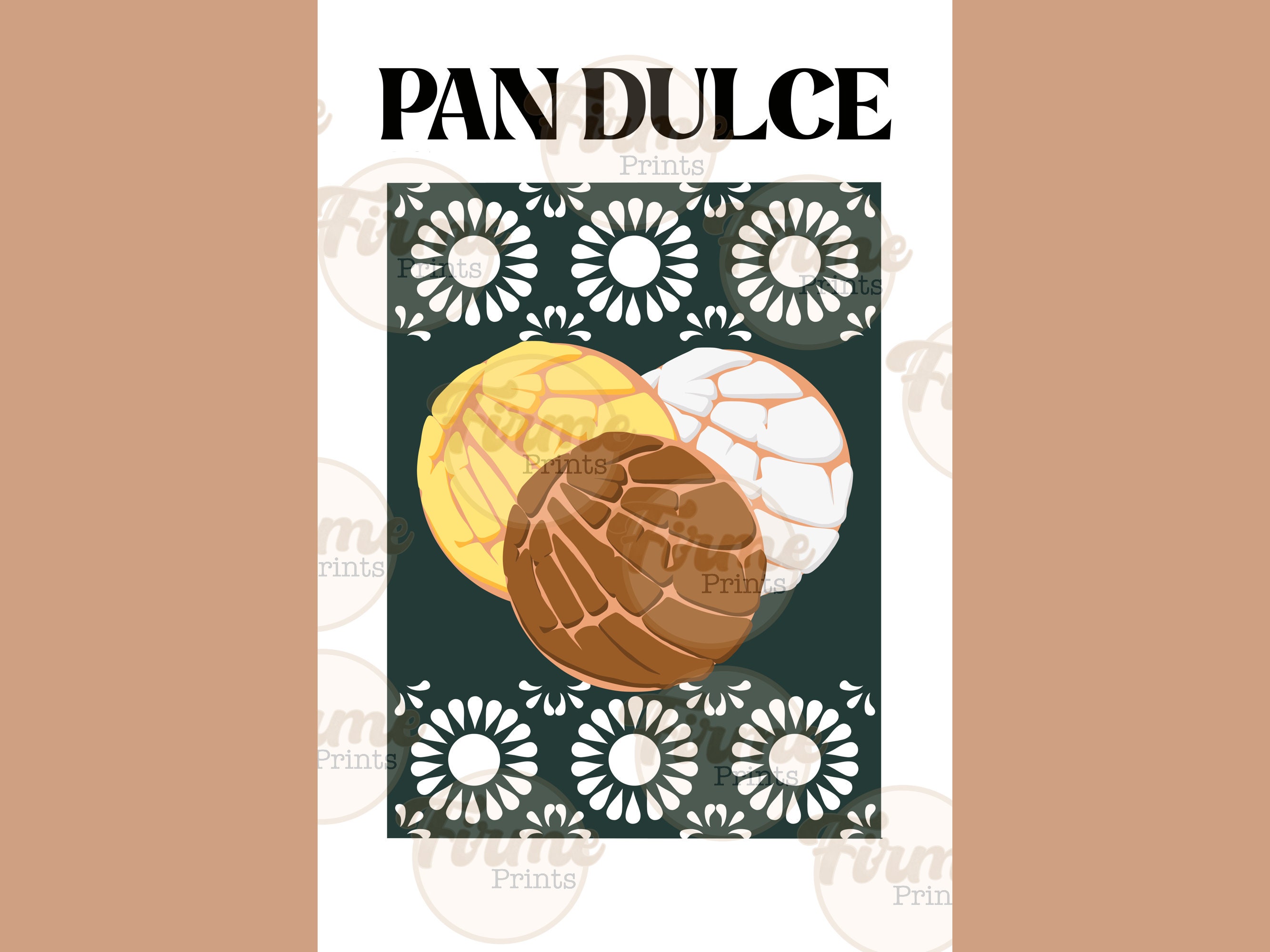 Mexican Art Prints, Mexican Poster, Mexican Decor, Pan Dulce Con ...