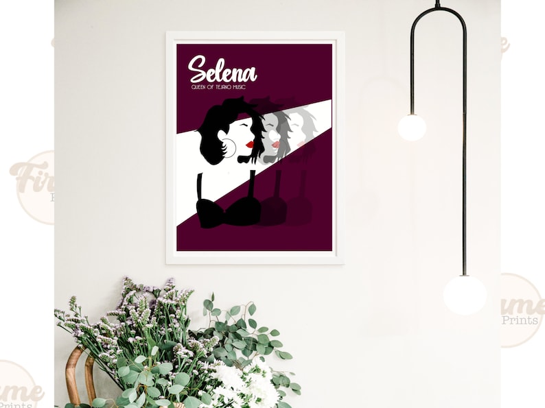 Selena Poster, Selena Quintanilla, Selena Print, Selena Art Print ...