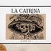 La Catrina Print, Day of the Dead Art, Dia De Los Muertos, Printable ...