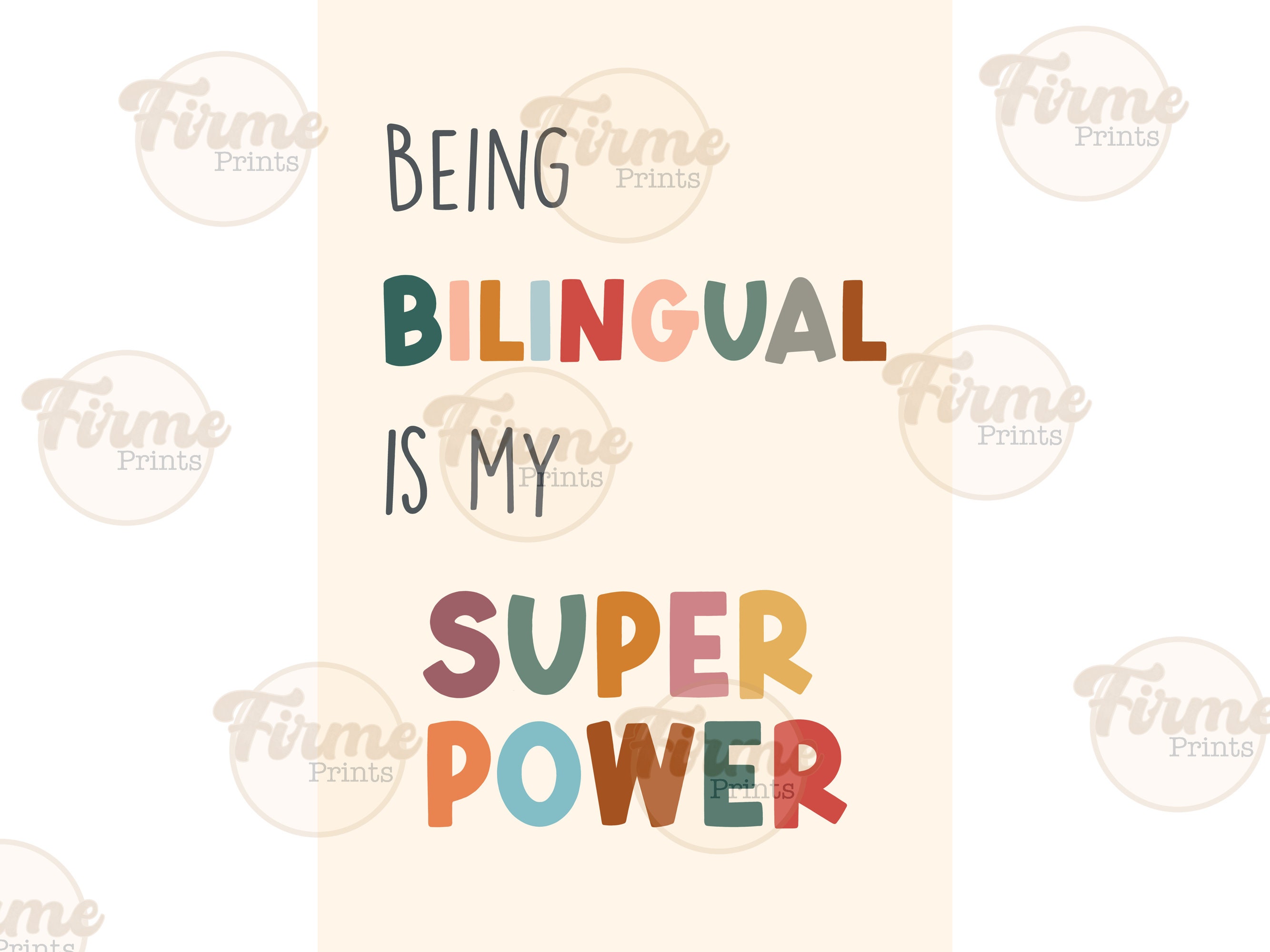 Being Bilingual is My Super Power, Classroom Art Printable, Bedroom ...