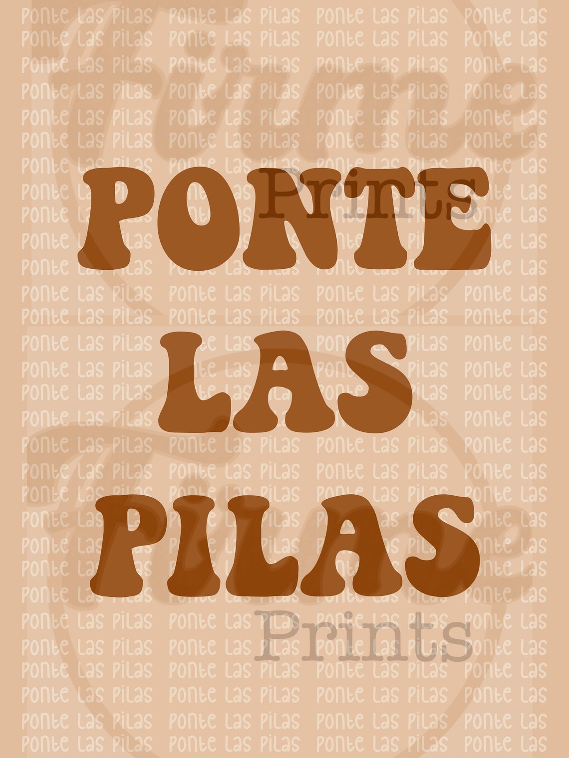 Ponte Las Pilas Ponte Las Pilas Poster Latino Art Print - Etsy