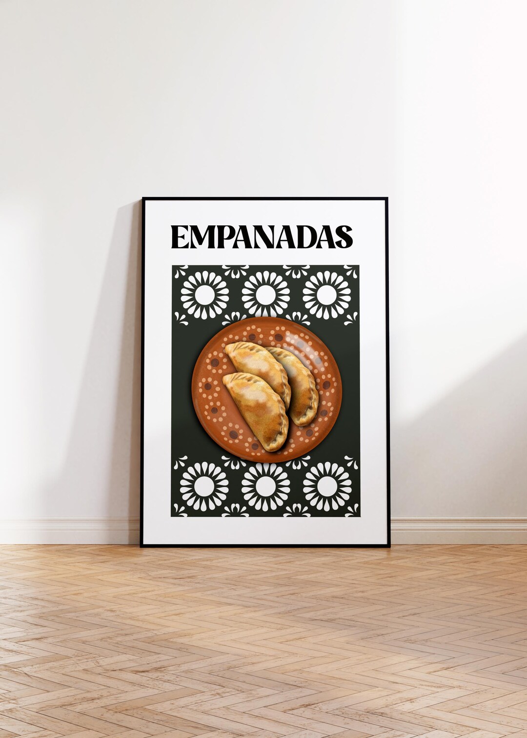 Empanada Poster, Empanada Food Art, Empanada Print, Latino Food Art ...