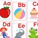 Printable Alphabet Cards PDF - Etsy