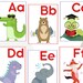 Printable Animal Alphabet Cards - Etsy
