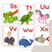 Printable Animal Alphabet Cards - Etsy