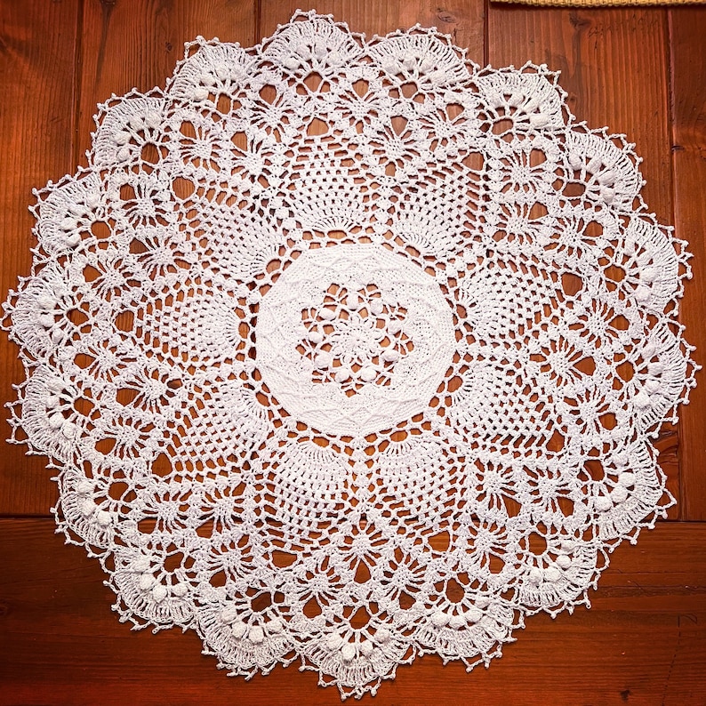 26 Handmade Crochet Doily Table Centerpiece - Etsy
