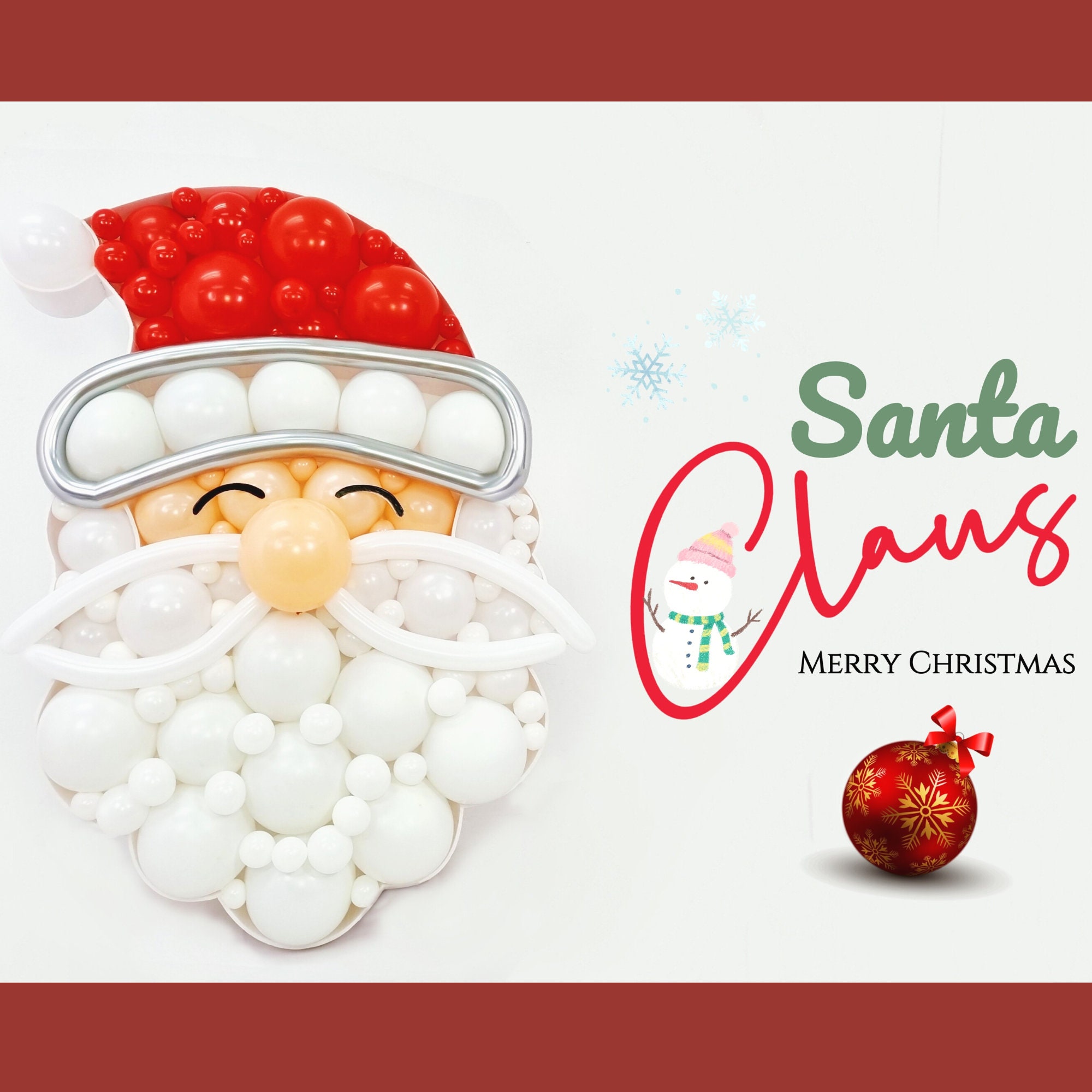 Santa Balloon Party - Etsy