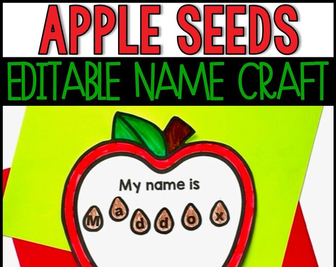 Preschool Name Activity | Name Craft | Personalized Name Craft | Custom ...