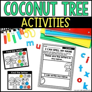 Chicka Chicka Boom Boom Activities | Coconut Tree | Preschool ...