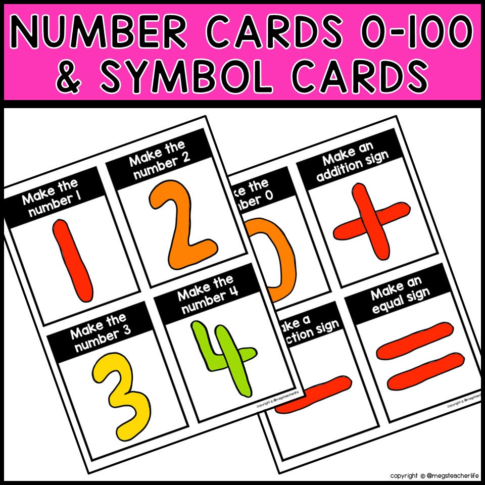 Number Play Dough Mats - Printable Playdough Activity - Toddler ...