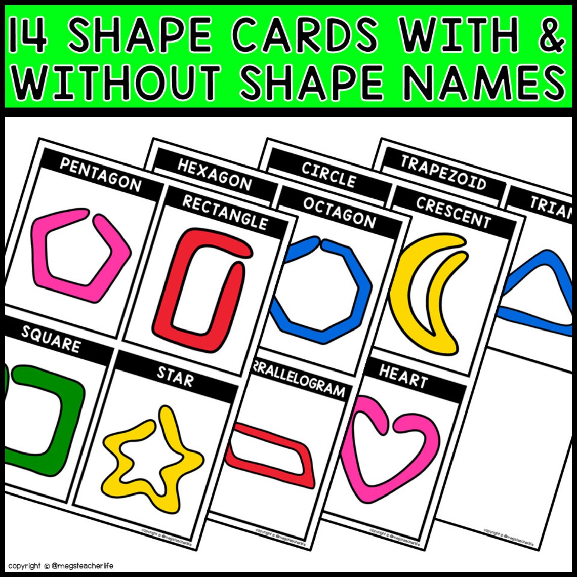 Shapes Play Dough Mats - Printable Playdough Activity - Toddler ...