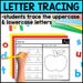 Letter Tracing Worksheets | Letter Recognition | Kindergarten ...