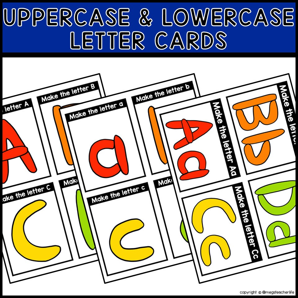 Letter Play Dough Mats - Printable Playdough Activity - Toddler ...