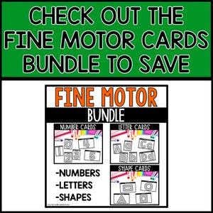 Dot Marker Number Cards | Number Cards | Fine Motor Skills | Number ...