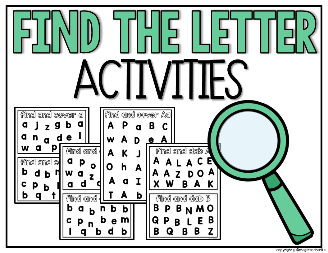 Letter Matching Worksheets | Letter Recognition | Kindergarten ...