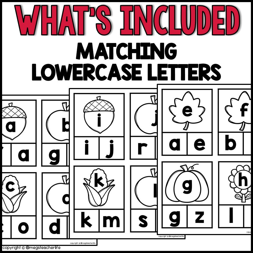 Letter Task Cards Letter Matching Letter Recognition Clip Cards ...