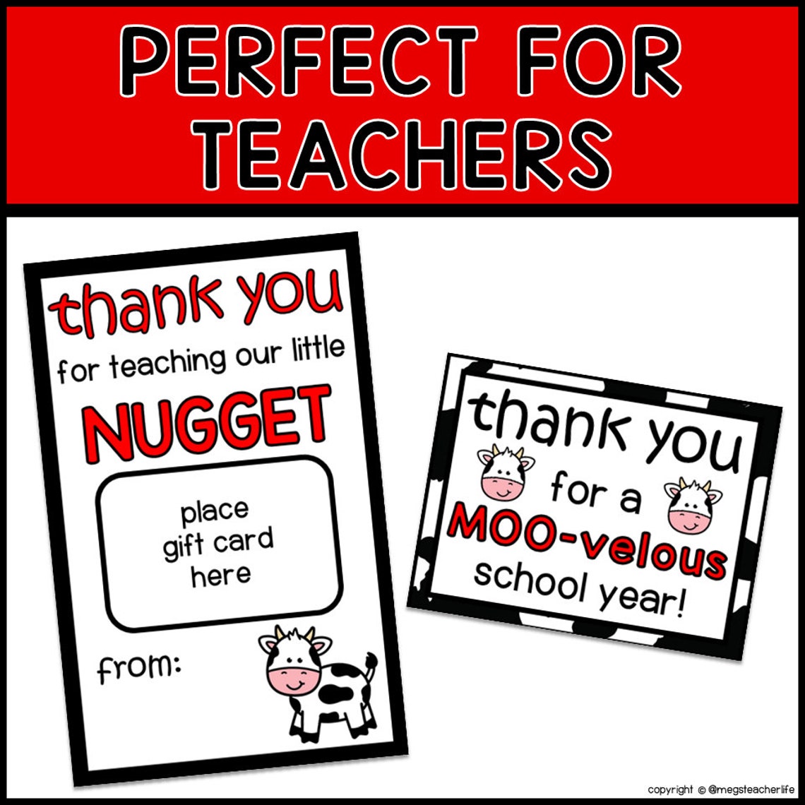 Teacher Appreciation | Chick-fil-a Gift Card Holder | End of the Year ...