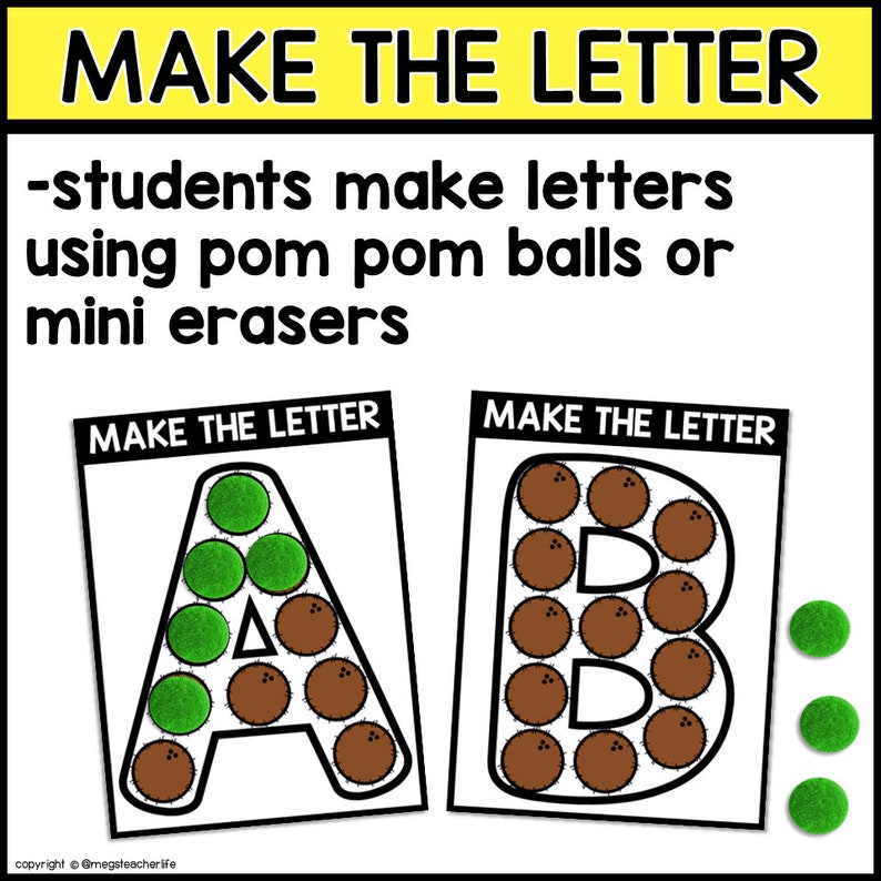 Chicka Chicka Boom Boom Activities Coconut Tree Preschool Kindergarten ...