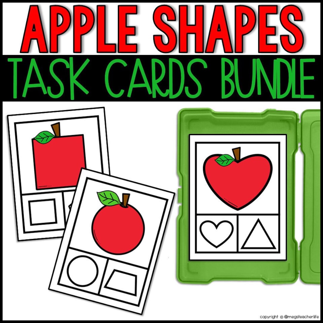 Dough Shape Cards | Preschool Shape Activities | Shape Flashcards ...