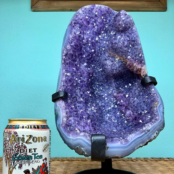 Cathedral Geode With Stand - Etsy