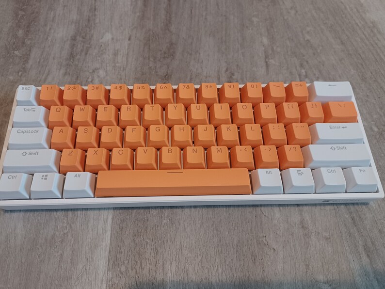 Gamakay Custom RGB Gaming Keyboard - Lubed Switches - 60-65% Keyboard ...