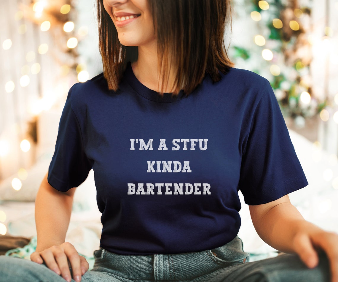 Funny Bartender Shirt Waitress T-shirt Waiter Tshirt Gift - Etsy