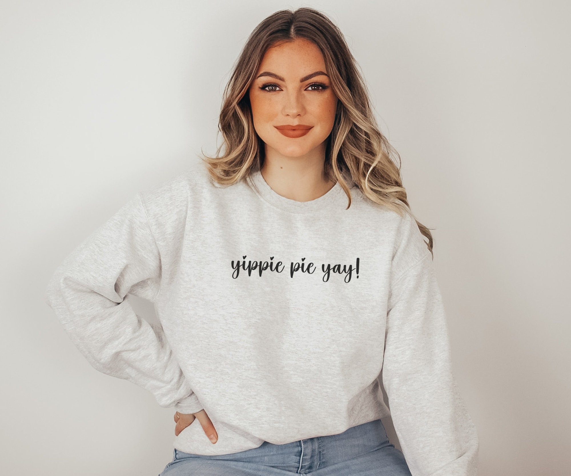 Yippie Pie Yay Sweatshirt, Thanksgiving Sweatshirt, Fall Vibes ...
