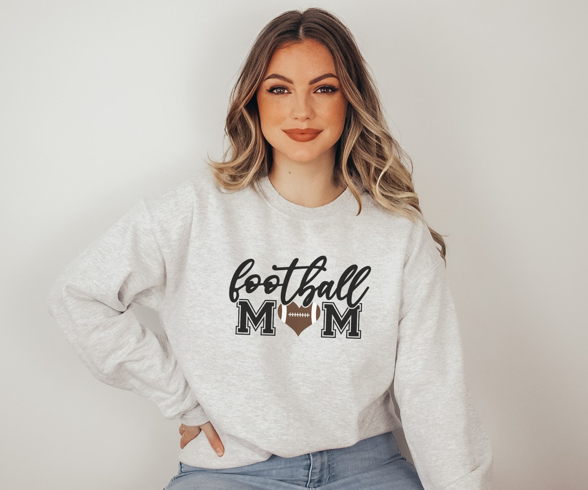 Football Mom Sweatshirt Football Sweatshirt Game Day Shirt Football