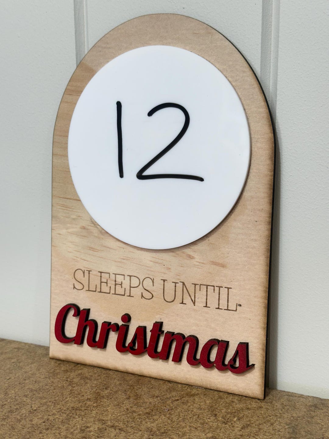 Christmas Countdown Whiteboard - Etsy