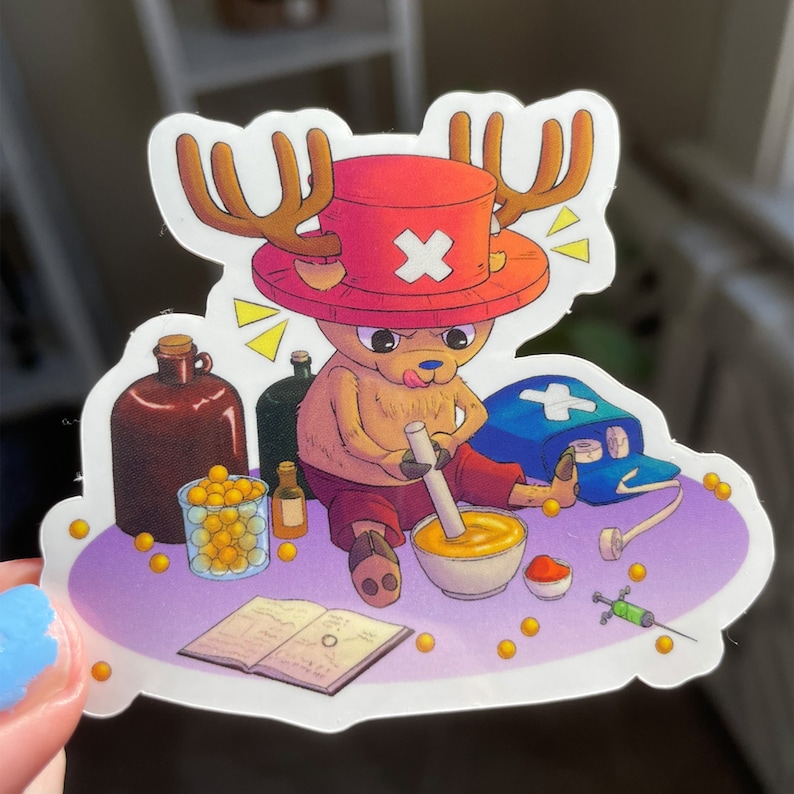 Tony Tony Chopper Sticker One Piece - Etsy