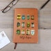 I Love Pickles Leather Journal, Personalized Leather Journal, Pickle ...