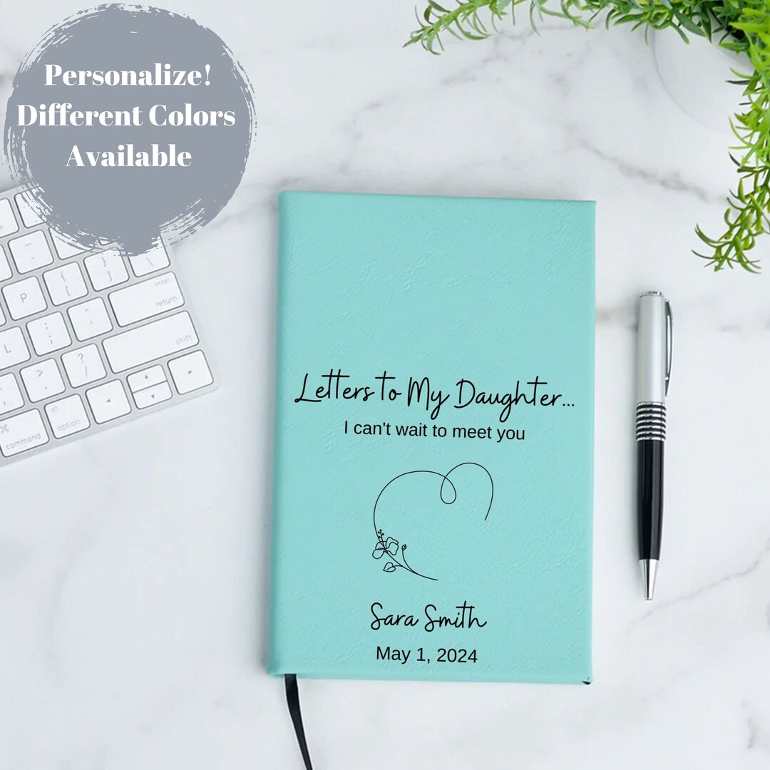 Letter to My Daughter Journals Leather Journal-lined-5 1/4"x8 1/4 ...