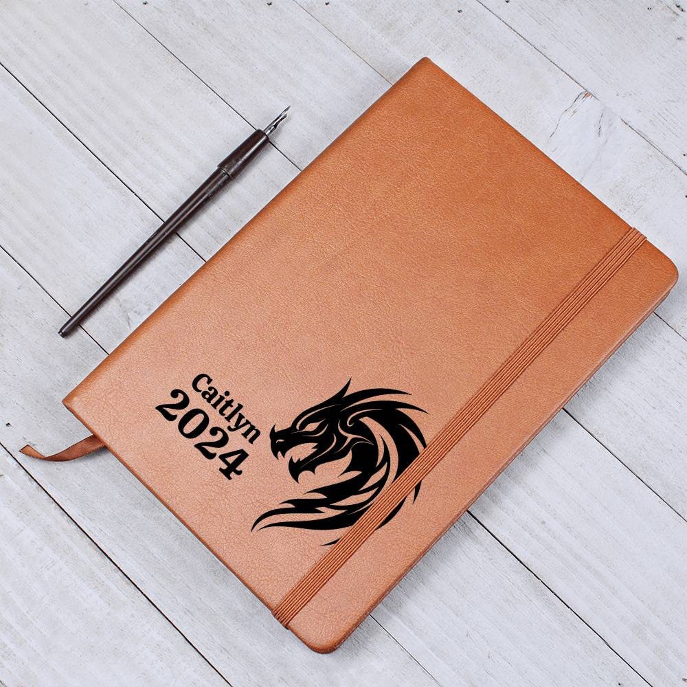 Personalized Dragon Journal, Dragon Leather Journal, Year of the Dragon ...