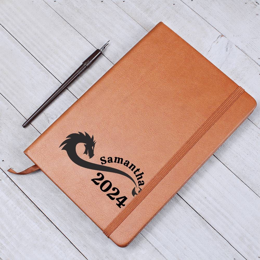 Personalized Dragon Journal, Dragon Leather Journal, Year of the Dragon ...