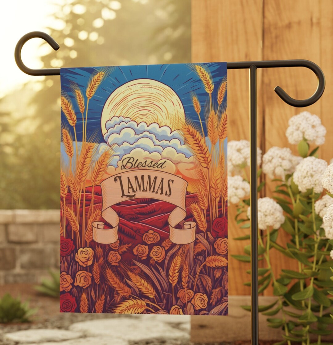 Lammas Blessings Garden & House Banner - Etsy