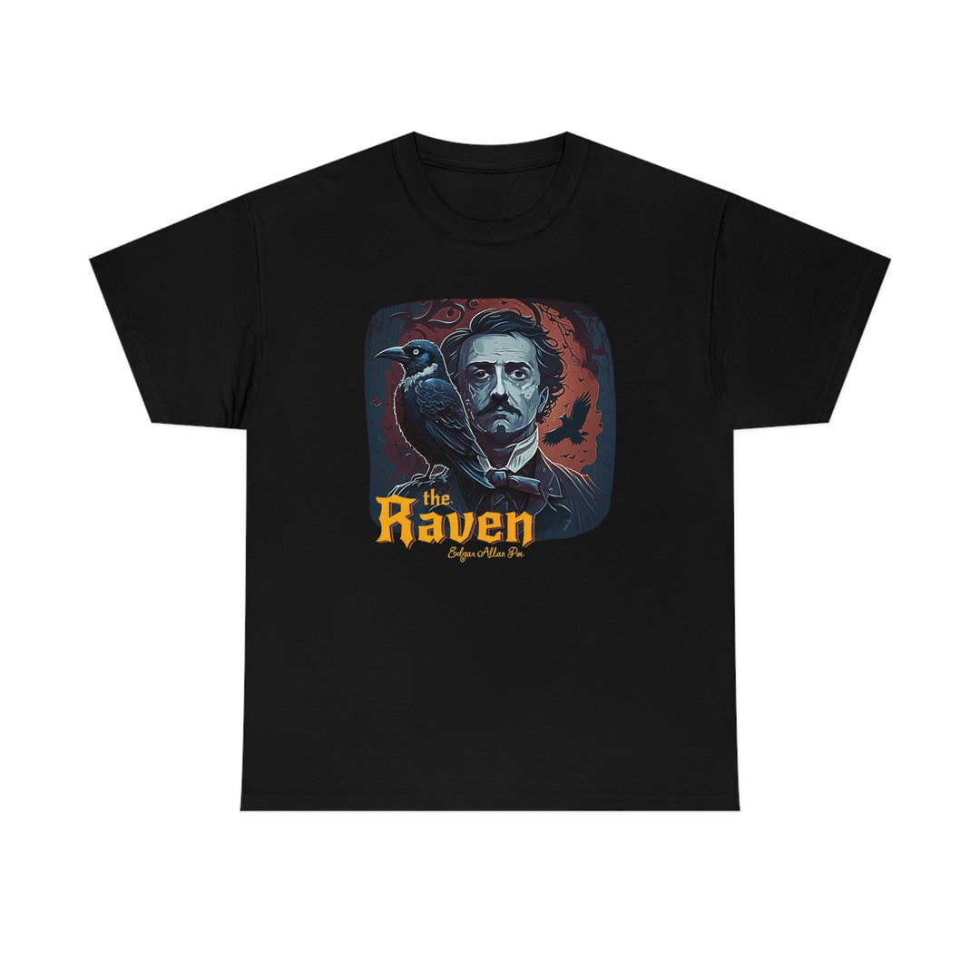 The Raven by Edgar Allan Poe Shirt - Etsy