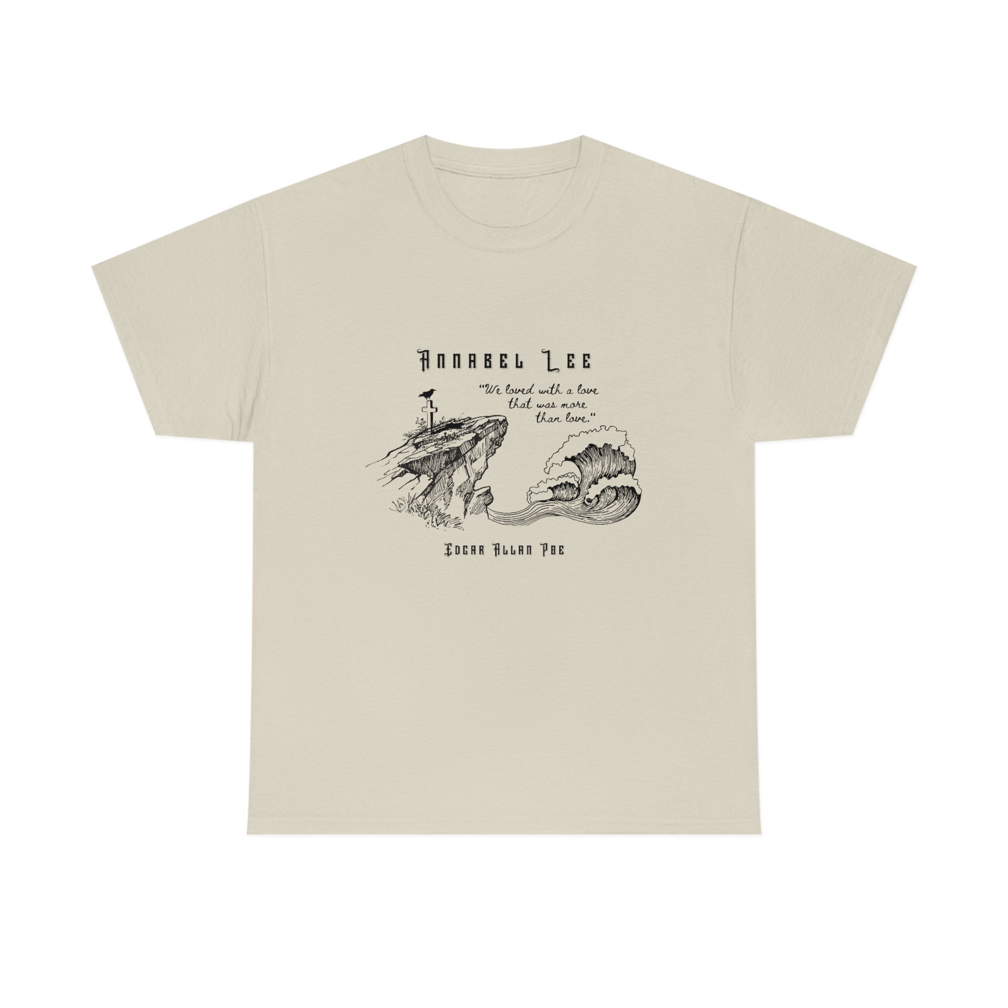 Annabel Lee by Edgar Allan Poe Unisex Heavy Cotton Tee - Etsy