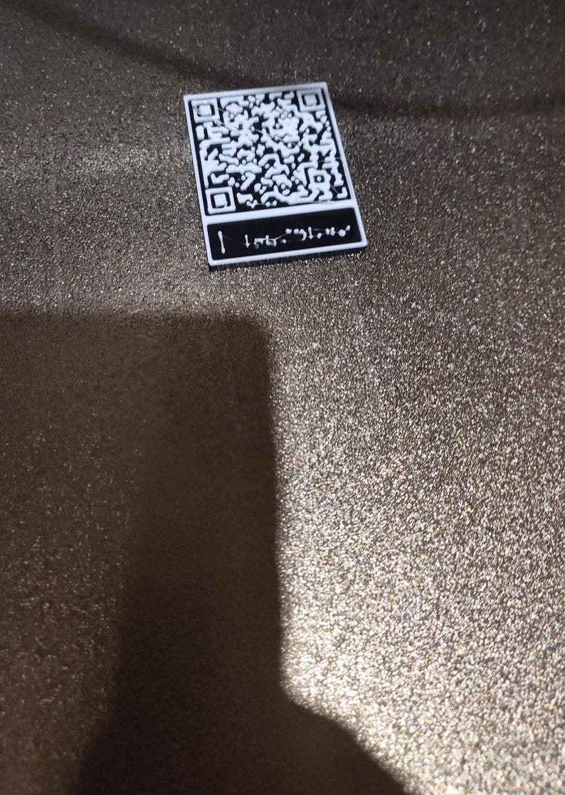 Vibrant 3D Printed QR Code Tags | Dual-color Magic for Pets, Wi-fi ...