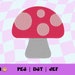 Mushroom Embroidery File // Trippy Fun Embroidery Design, PES, Retro ...