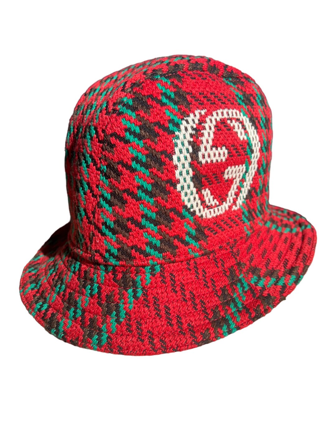 Red Wool Gucci Fedora Hat , M, Unisex - Etsy