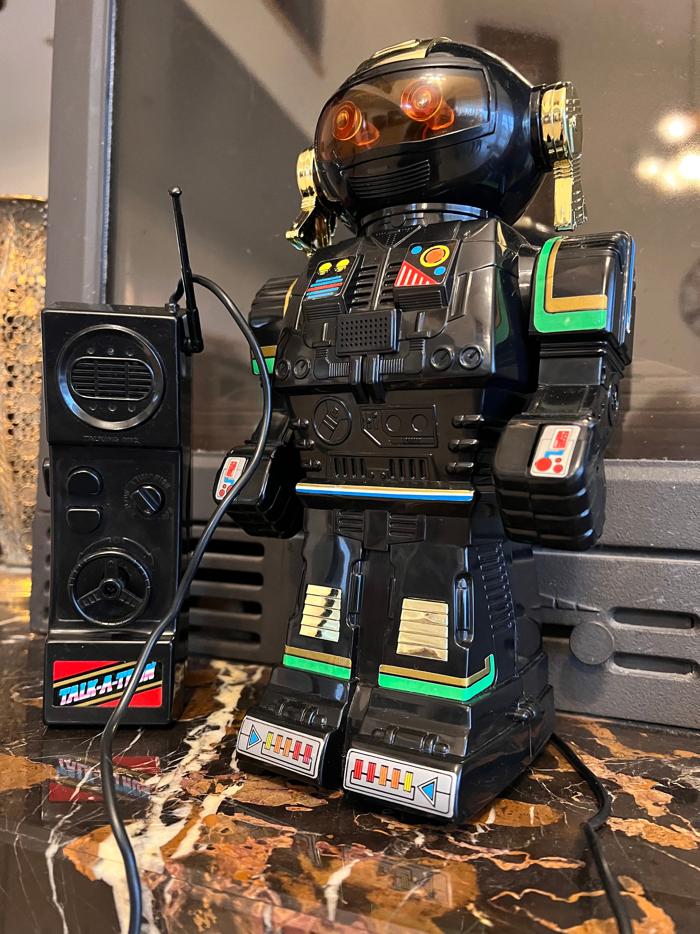 Vintage1980s Playwell Talk-a-tron Robot With Remote Control - Etsy